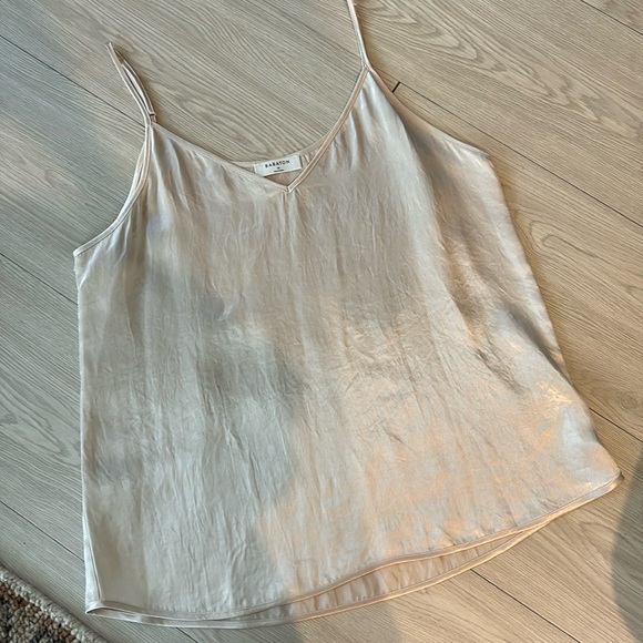 Aritzia | Tops | Aritzia Babaton Oat Silk Tank | Poshmark